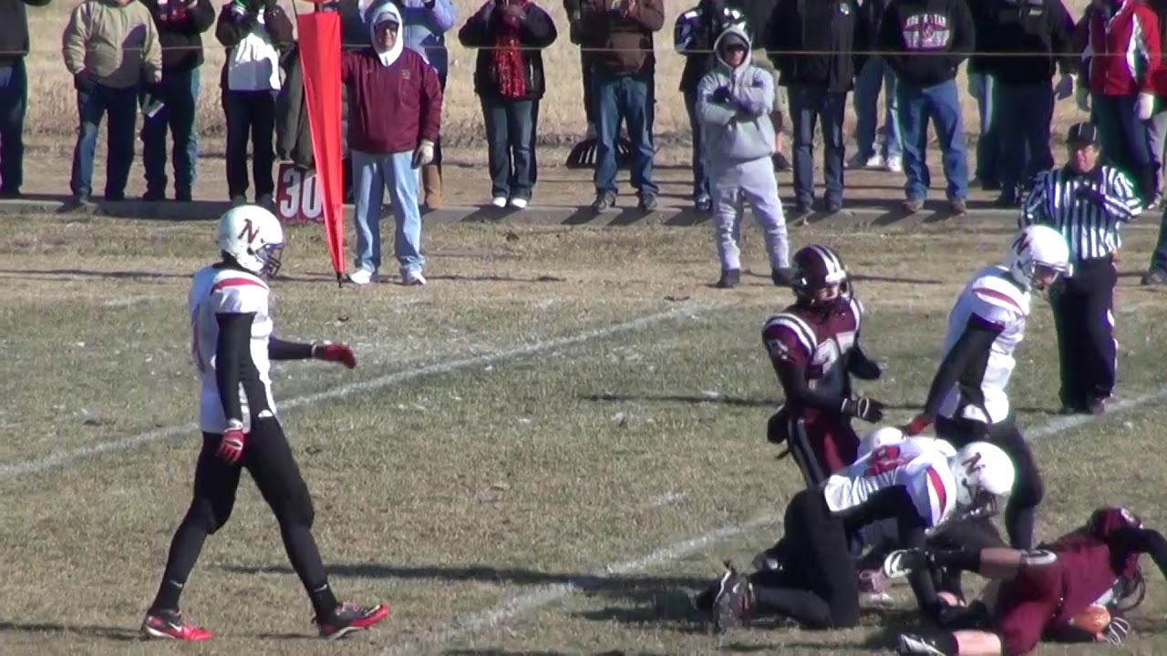 2012 Football vs Divide County (Playoffs) - YouTube