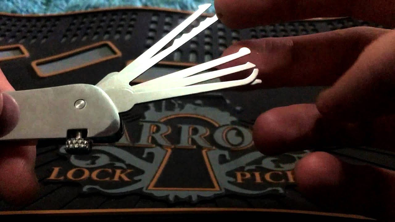 Jackknife - Pocket Lock Pick Set - YouTube