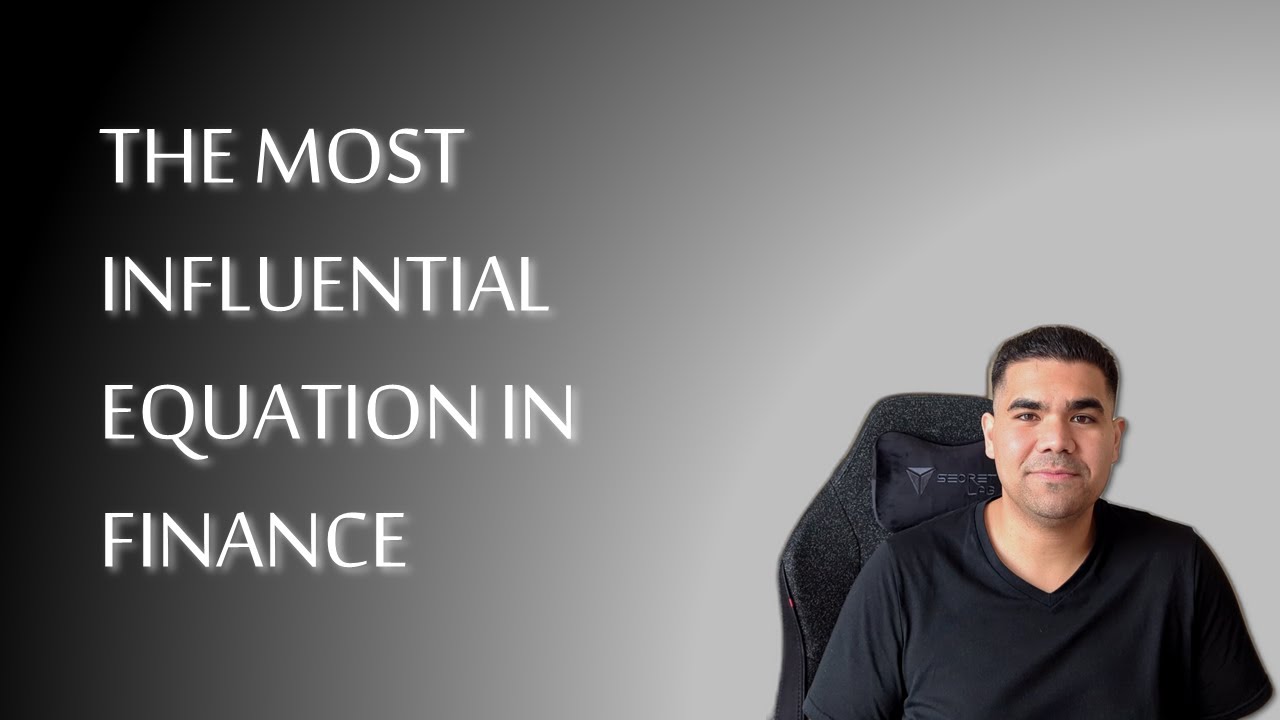 The most influential equation in Finance - YouTube