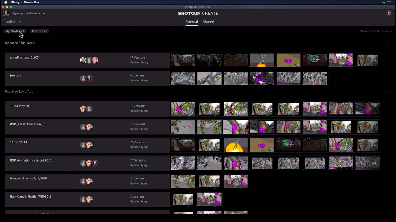 ShotGrid Create for Reviewers - Playlists in Create - YouTube