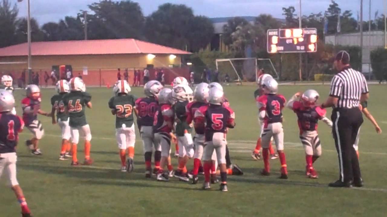 Miramar Patriots Defense Miami Xtreme Super Bowl 2013 - YouTube