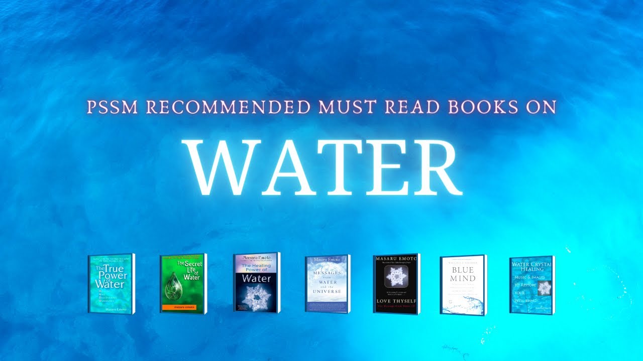 Water | Must Read Books on Water | PSSM Recommended Books - YouTube