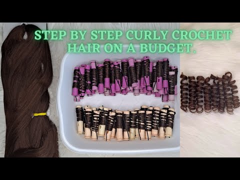 Save💰 with this DIY Curly crochet hair using Expression Super X braid ...