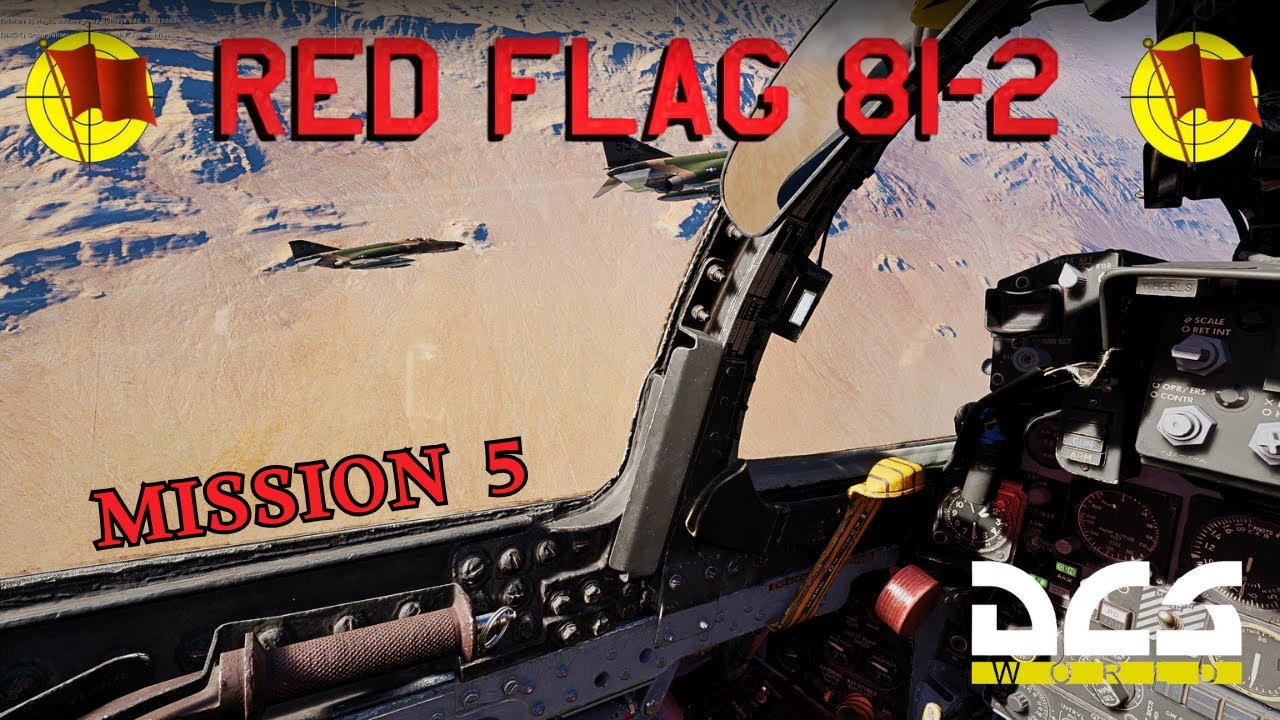 RED FLAG 81-2 | F-4E Rocket 1 Executes Deep Strike on Fuel Depot ...