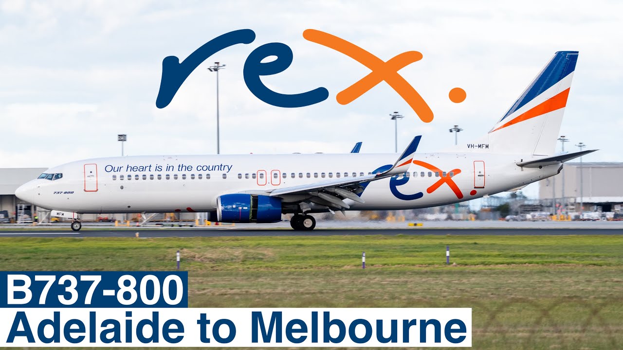 Onboard REX'S UNIQUE B737 Economy Class - YouTube