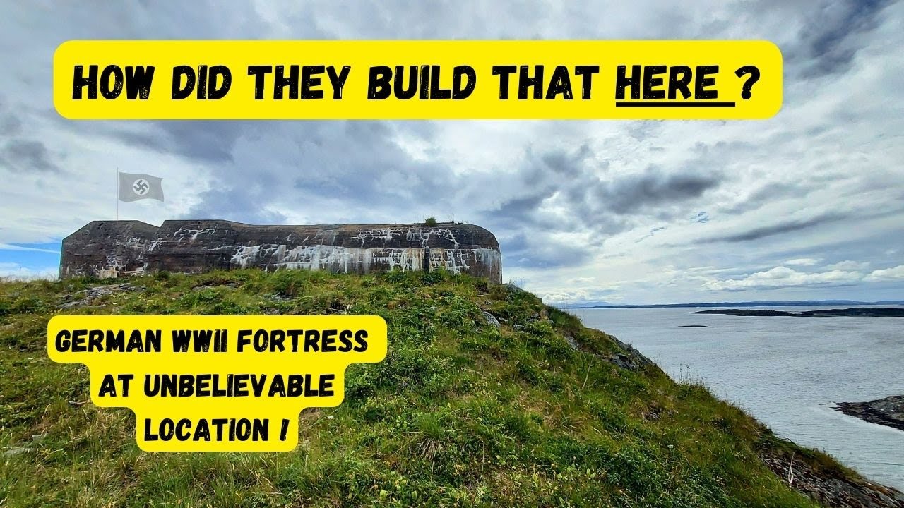 German WWII fortress at UNBELIEVABLE location. HOW did they build that ...