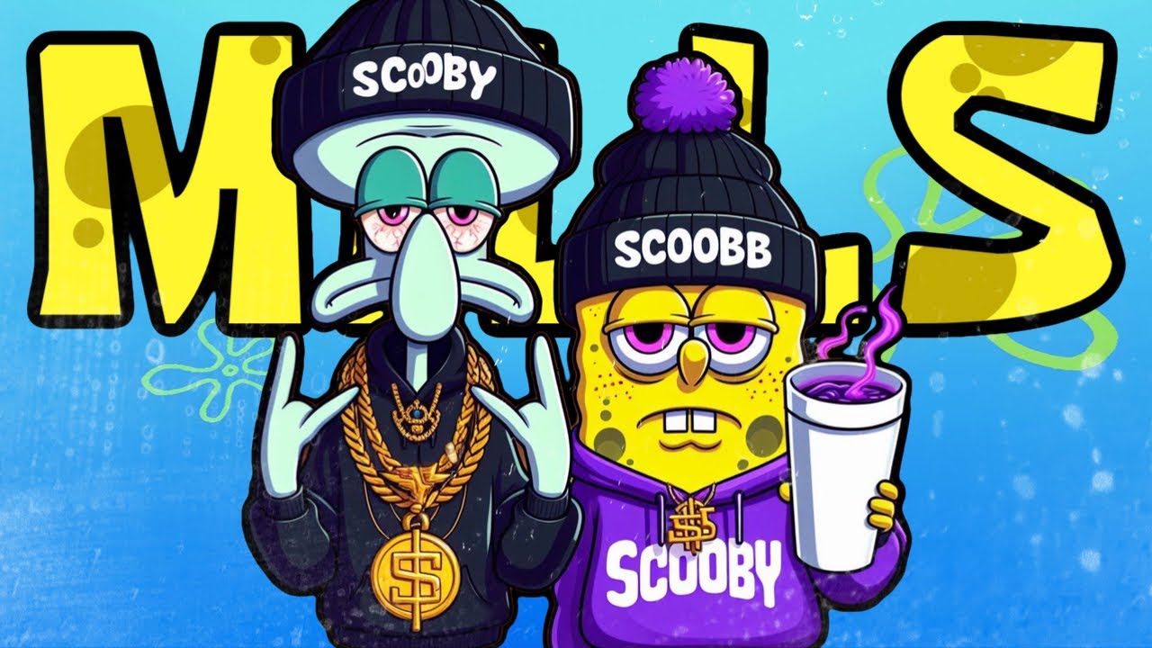 SpongeBlud - Scooby (Ft. Squidwop) [VISUAL AUDIO] || Mills Cover - YouTube