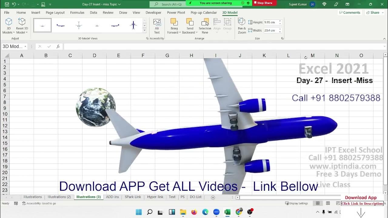 # Sujeet Sir Excel Classes #IPTINDIA #Excelcourse - YouTube