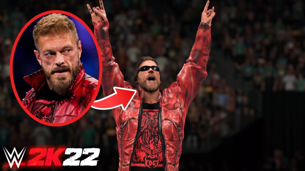 HOW TO PLAY AS EDGE(SUMMERSLAM RETURN) IN WWE2K22 - YouTube