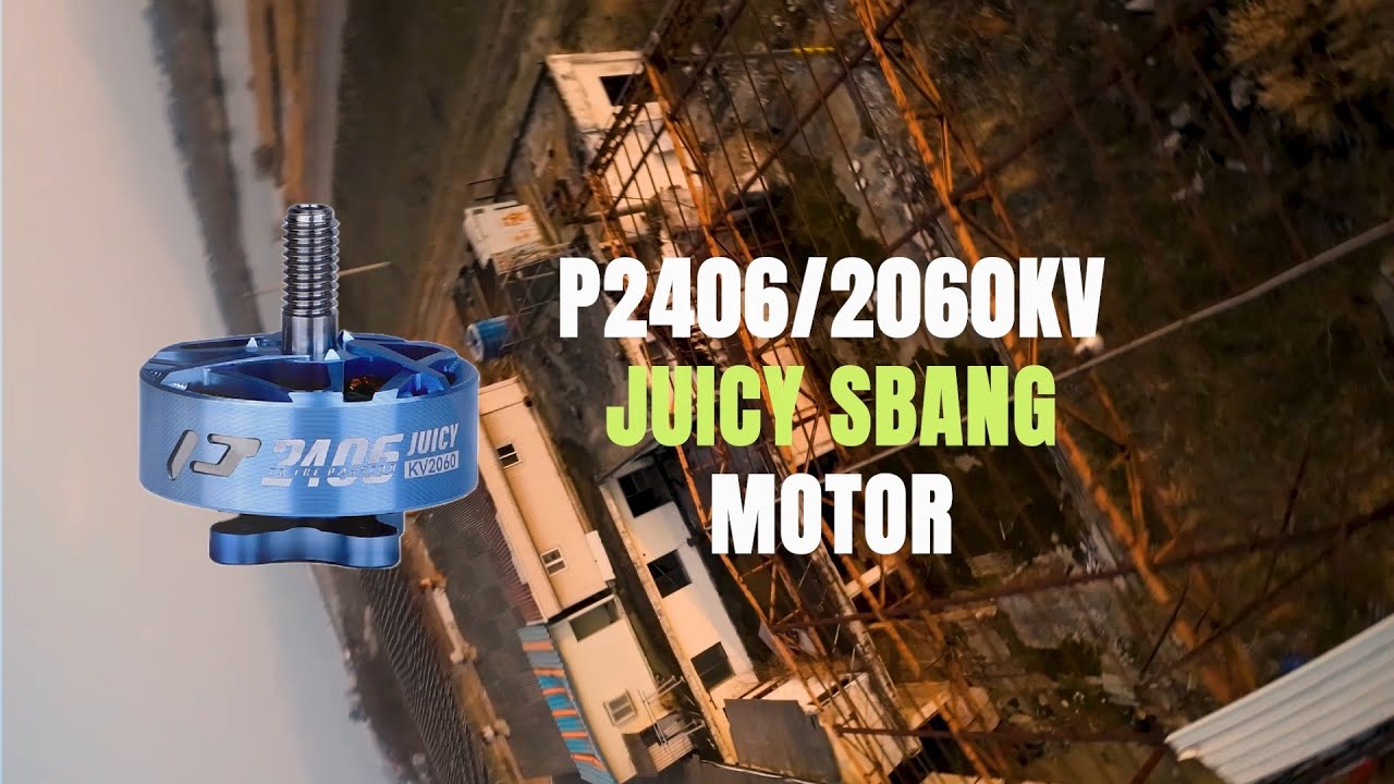 NEW반도 NEW모터?! TMOTOR P2406 2060KV JUICY SBANG모터 2달사용리뷰와 반도비행 !! - YouTube