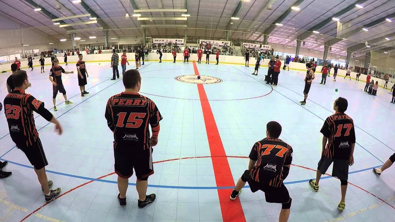 Detroit Dodgeball Cup 2016 Rochester Tigers V Smash RR4 - YouTube