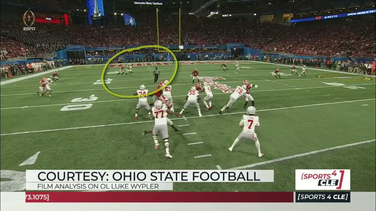 Film Analysis on Browns Rookie OL Luke Wypler - Sports4CLE, 5/5/23 - YouTube