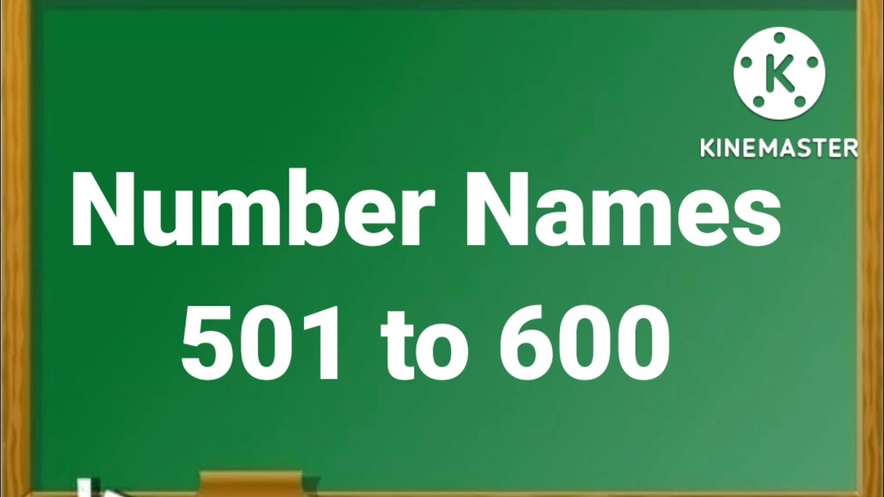 Number Names 501 To 600 Number With Spelling 501 To 600 501 To 600 number-names-501-to-600-number-with-spelling-501-to-600-501-to-600