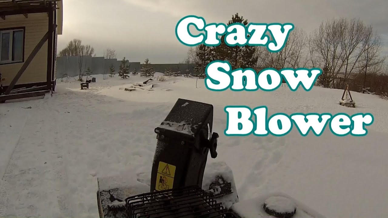 Crazy Snow Blower (2015) - YouTube
