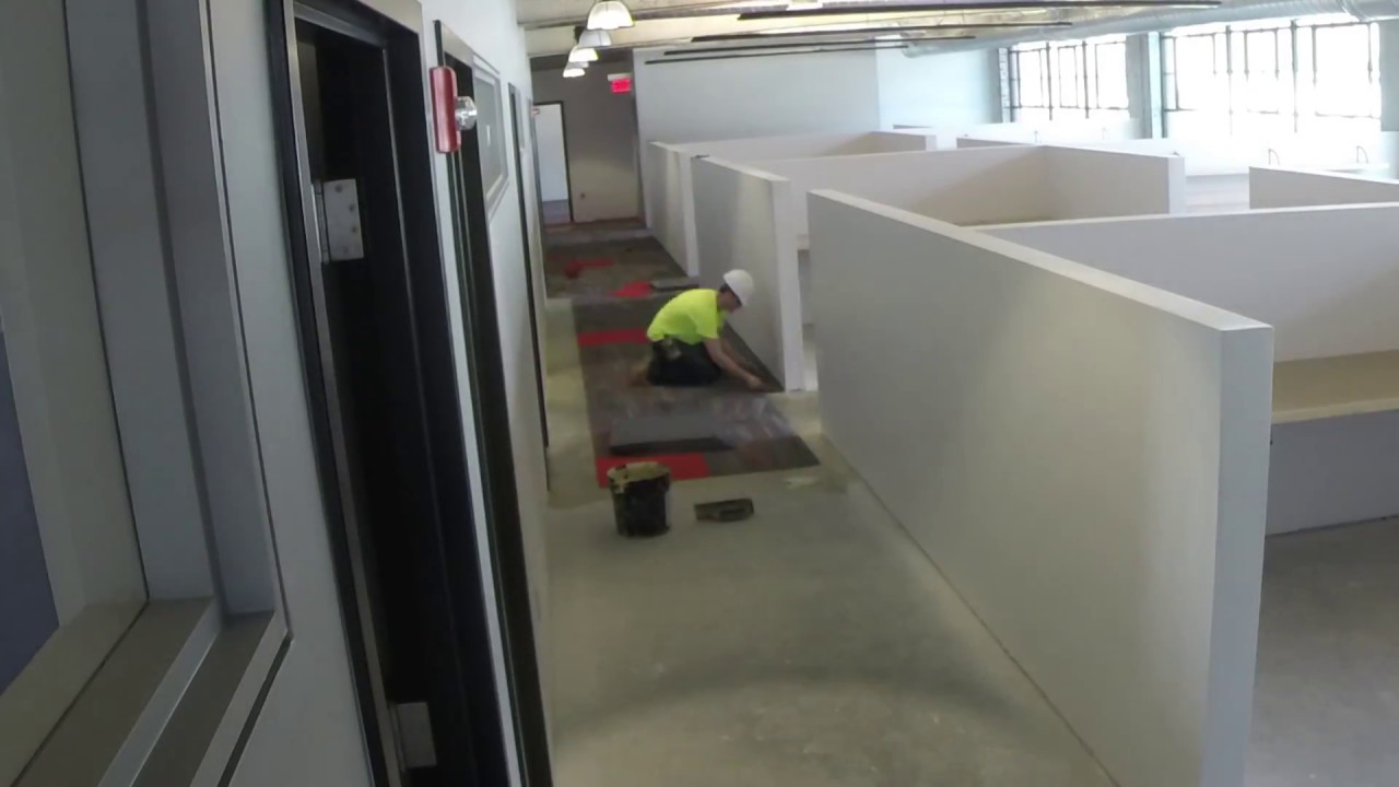 Building for the Future | Carpet Install Timelapse - YouTube