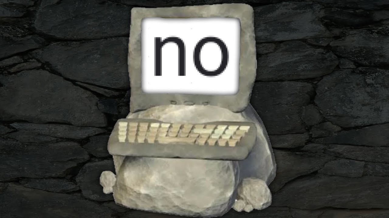 rock computer - YouTube