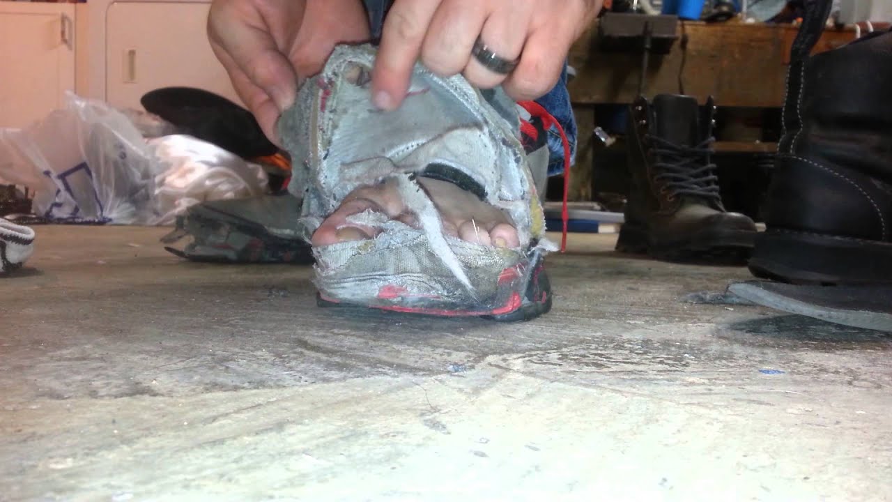 Trashed shox part 2 - YouTube