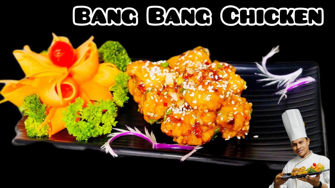 Authentic Bang Bang Chicken | Bang Bang Chicken Recipe| How To Make Bang Bang Chicken by ...