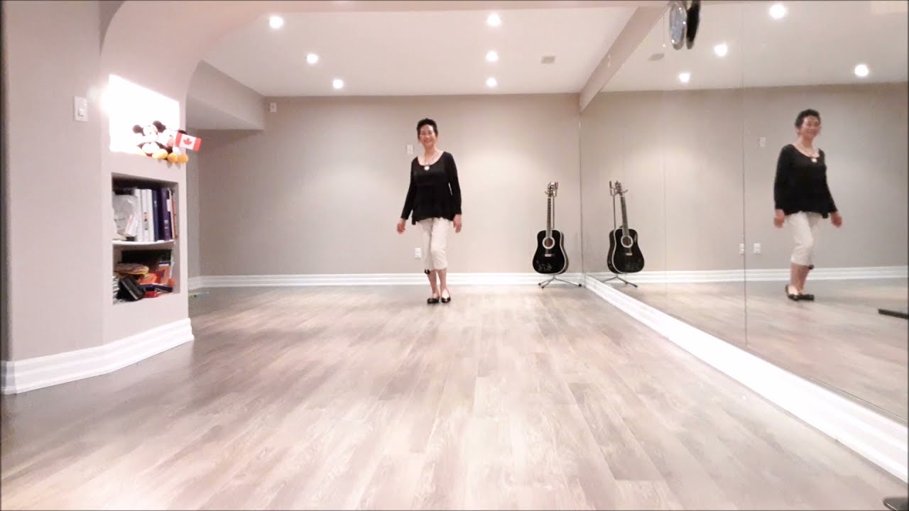 Crazy Legs AB line dance (Dance & Teach) - YouTube