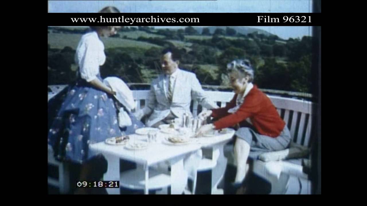 Afternoon Tea, 1950's. Archive film 96321 - YouTube