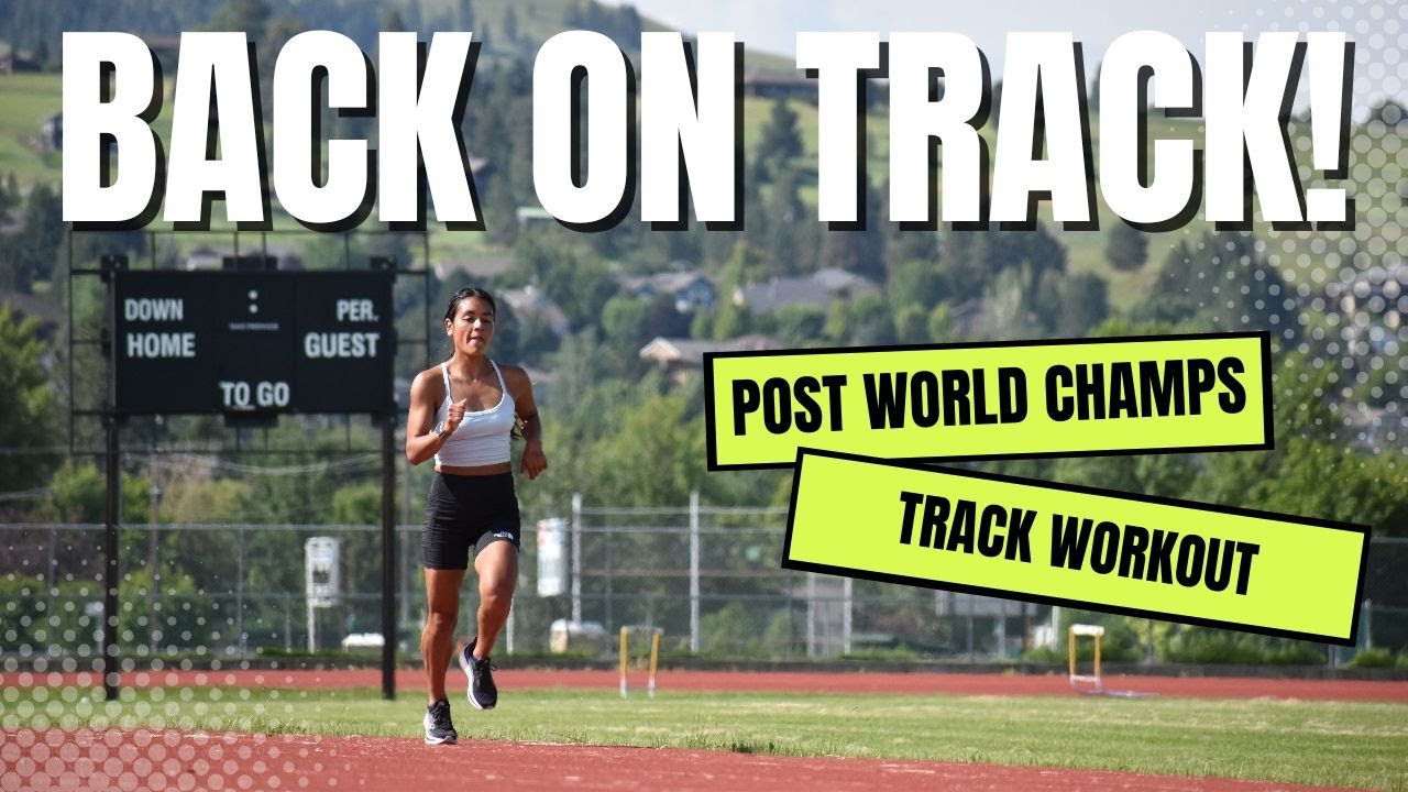 BACK ON TRACK, Post World Champs Track Workout - YouTube