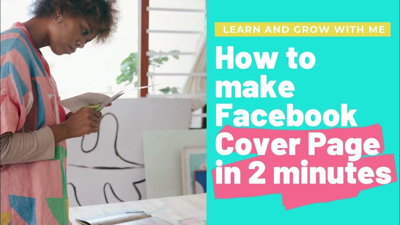 How to make Facebook Cover Page in 2 minutes - YouTube