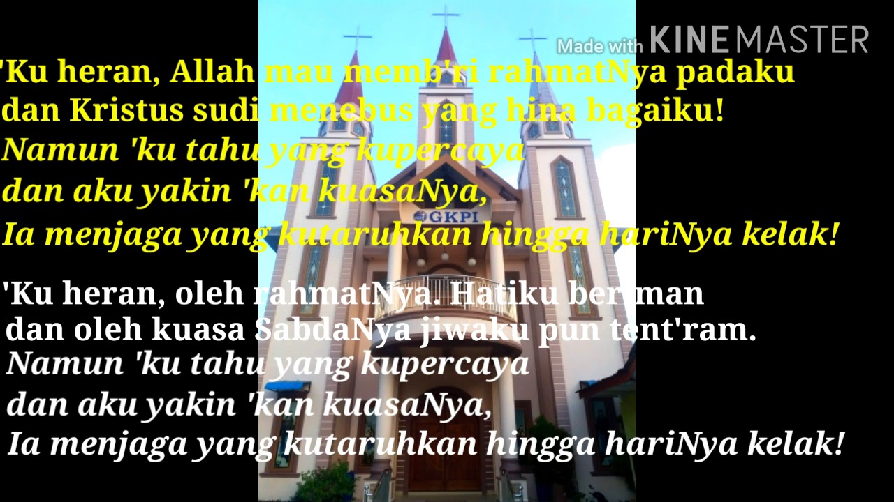 Kj. No. 387:1-2 || 'KU HERAN, ALLAH MAU MEMB'RI || Syair dan Musik ...