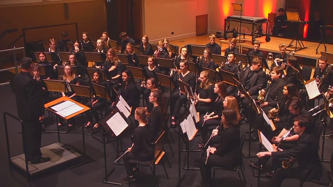 Commando March, Barber - Bixby HS Wind Ensemble - YouTube