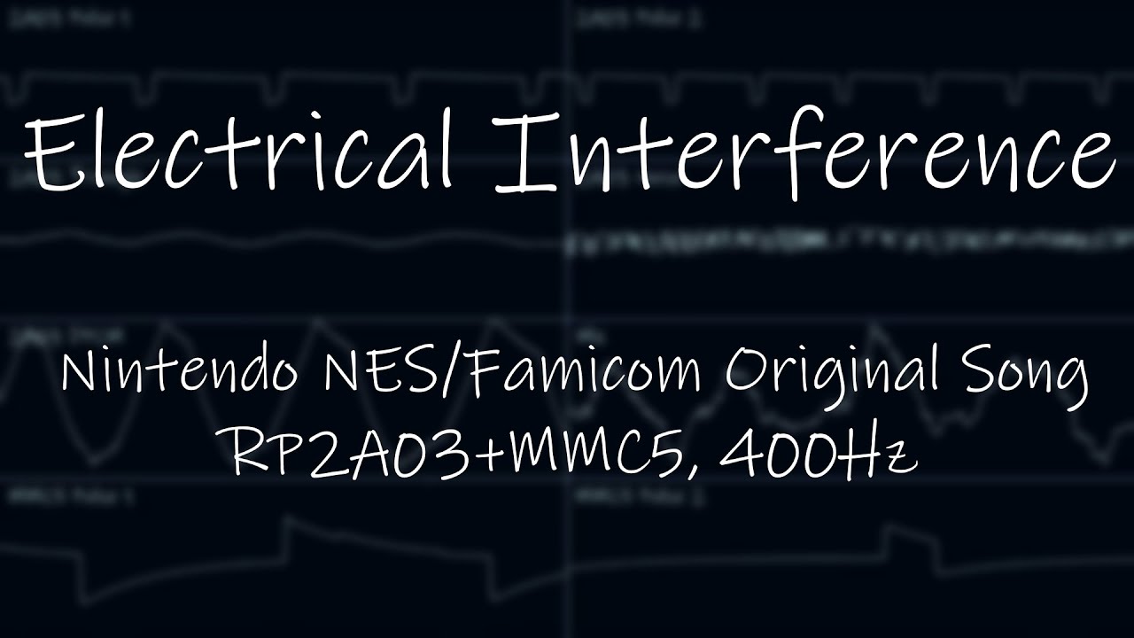 Electrical Interference (Nintendo NES/FC RP2A03+MMC5 400Hz Original ...