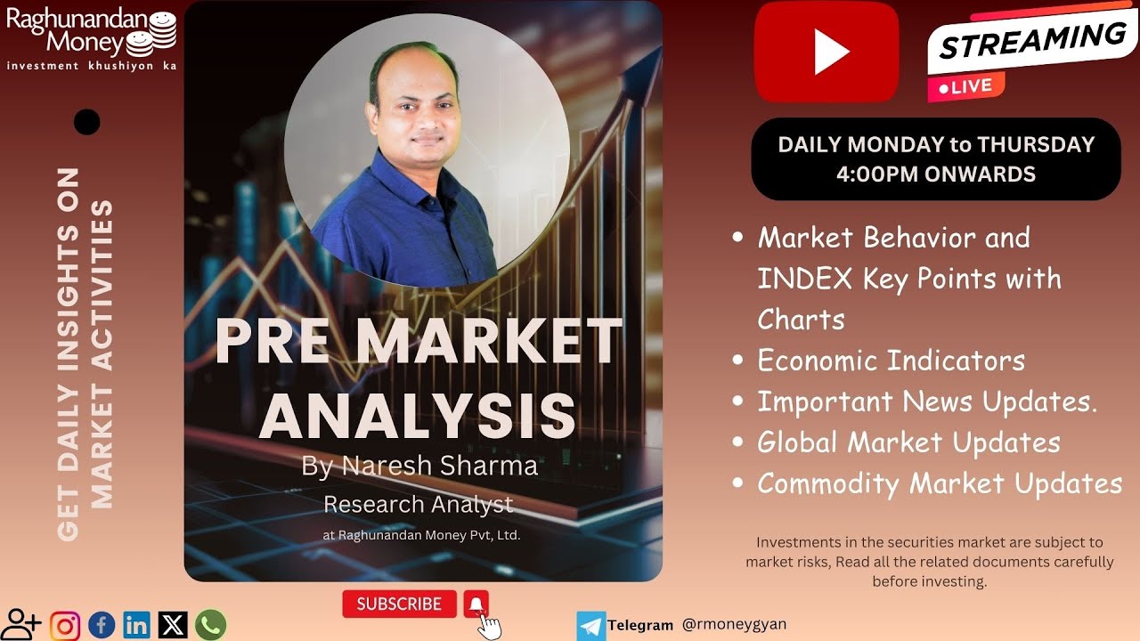 Pre Market Analysis for January 30, 2025 By Naresh Sharma | #Live | #RMoney - YouTube