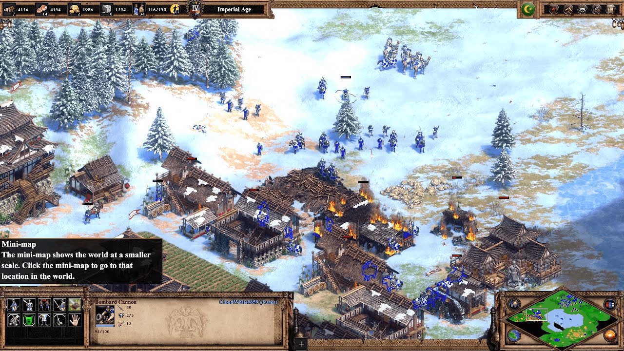 Age of Empires II Definitive Edition || Turks Vs Mongol and Persian ...