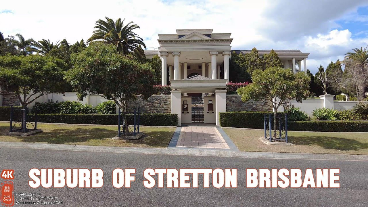 [4k] Explore Suburb of Stretton Wednesday 7 August 2024 | Brisbane ...