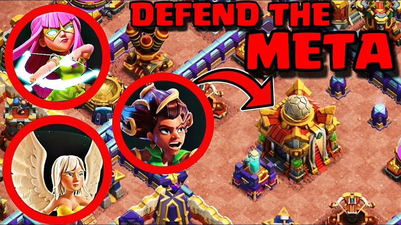 BEST TH16 Base Layout To Help YOU REACH 6000 | TOWN HALL 16 Meta Bases ...