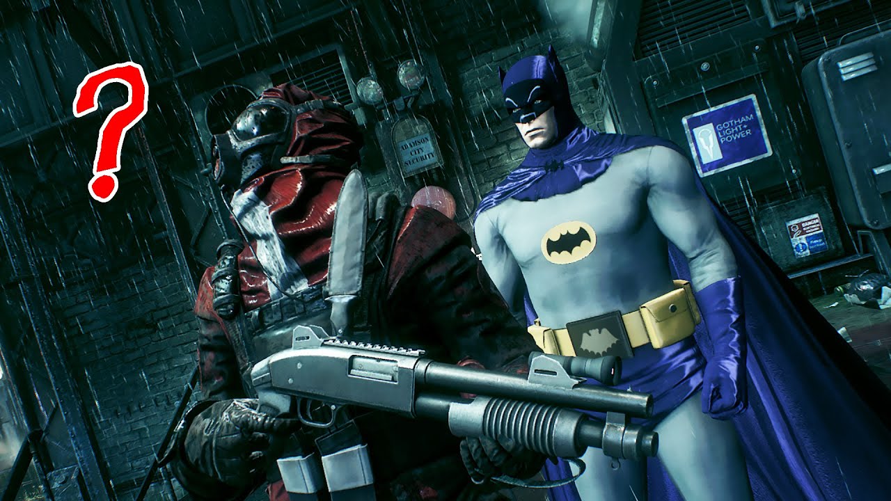 Adam West's Batman is a TROLL 😅 Batman Arkham Knight Funny Stealth ...