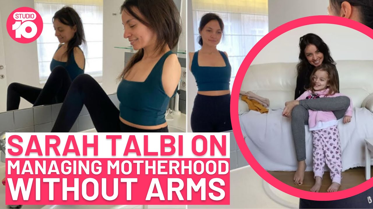 Sarah Talbi On Managing Motherhood Without Arms | Studio 10 - YouTube