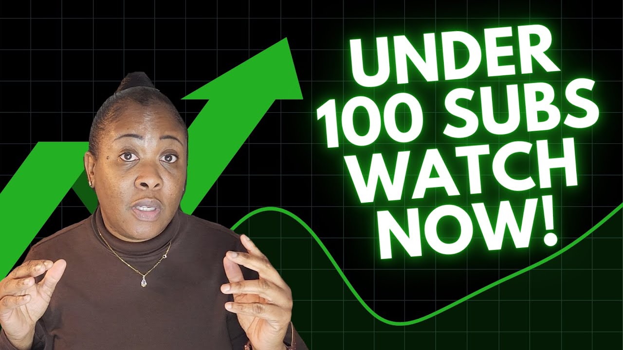 🔥 Under 100 Subs WATCH THIS to Get More Subscribers FAST! - YouTube