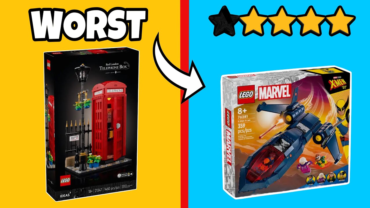 Top 10 WORST Lego Sets of 2024 - YouTube