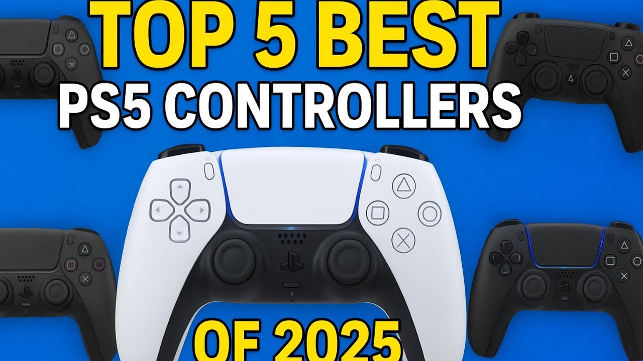 Top 5 Best PS5 Controllers 2025 — Hall Effect, Pro Features & Best ...