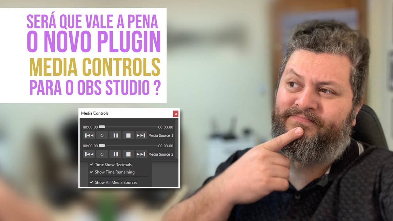 Media Controls, novo plugin para OBS, será que vale a pena? - YouTube