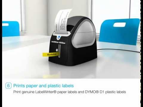 Dymo LabelWriter 450 Duo Video - YouTube