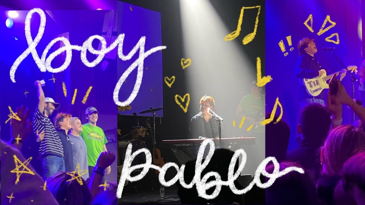 boy pablo concert vlog! - YouTube