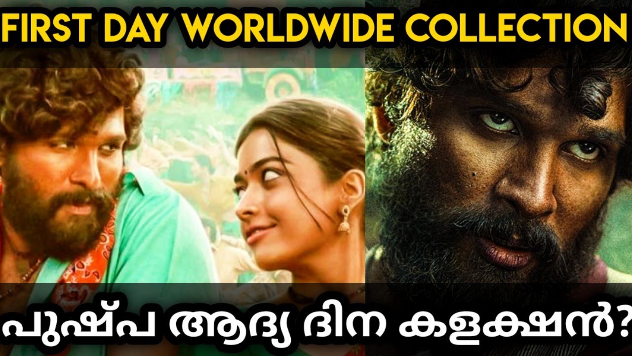 Pushpa Movie First Day Worldwide Collection | Pushpa Movie 1St Day ...