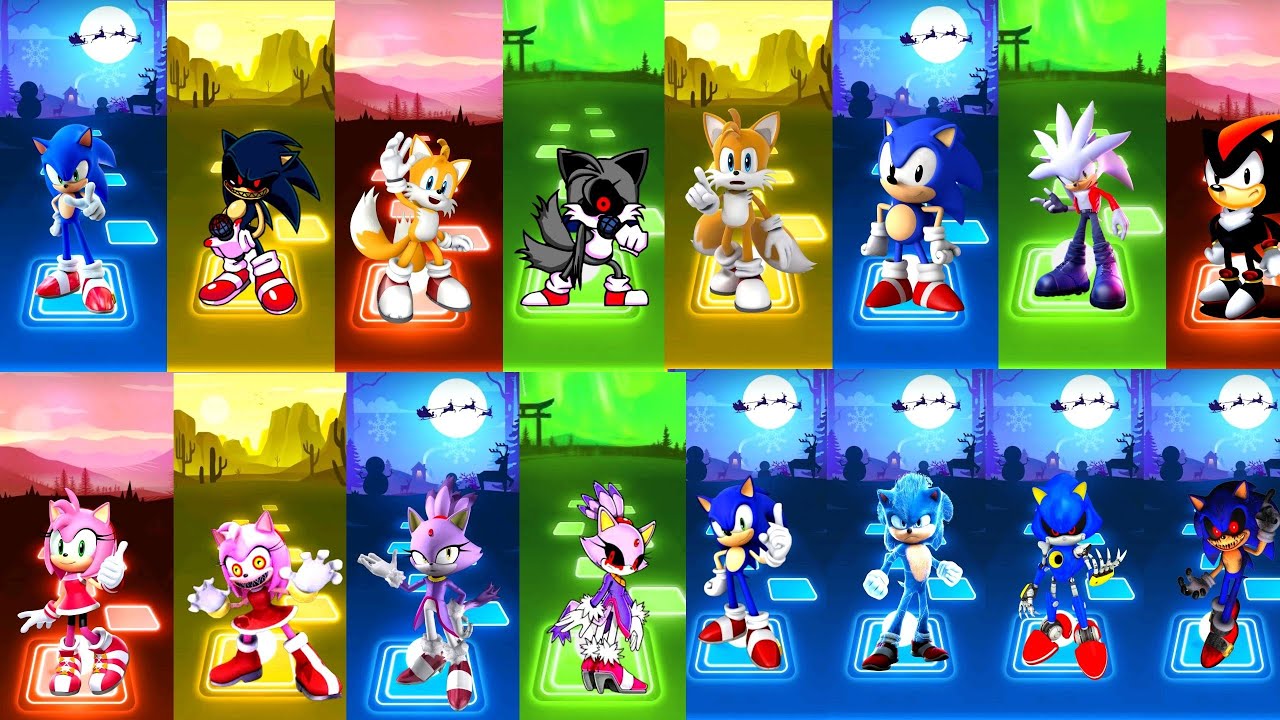 All - Sonic vs Tails Exe vs Silver Sonic vs Tails vs Amy vs Blaze Exe ...