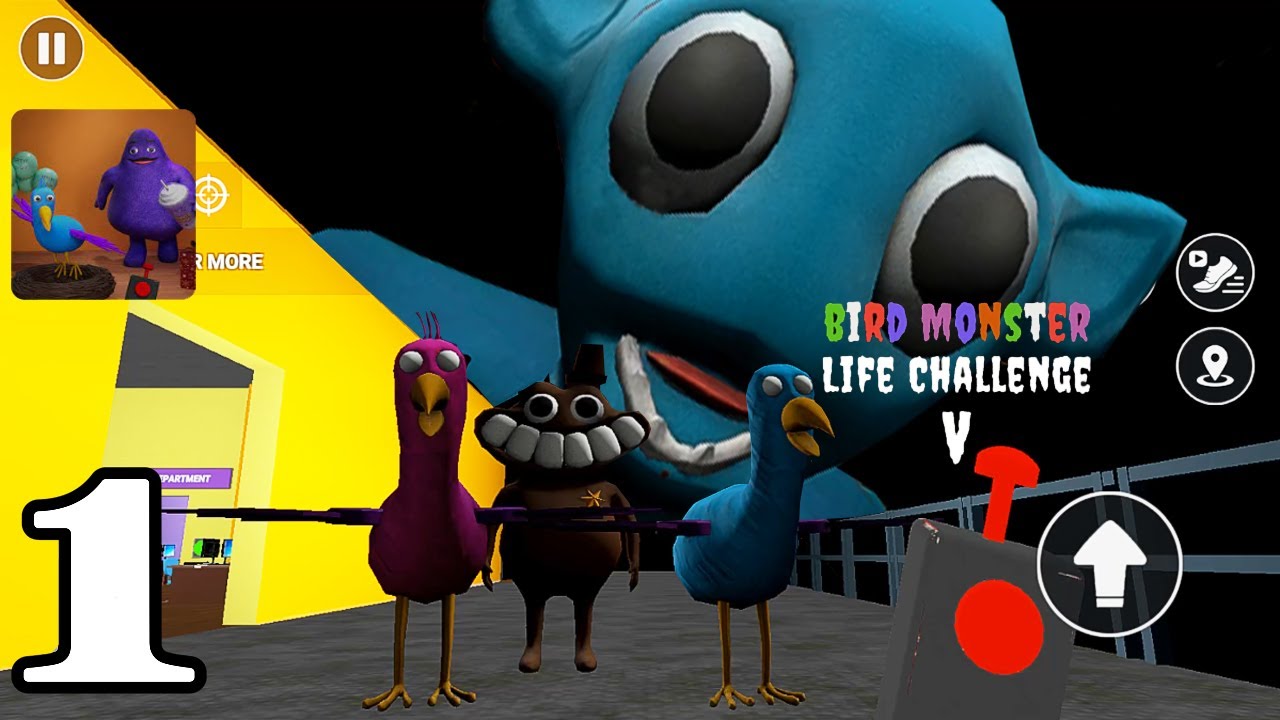 Bird Monster Life Challenge 5 - Gameplay ( IOS / ANDROID ) Part 1 - YouTube