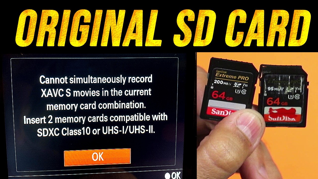 Fake vs Real SanDisk SD Card | Original SanDisk memory card | Cannot ...