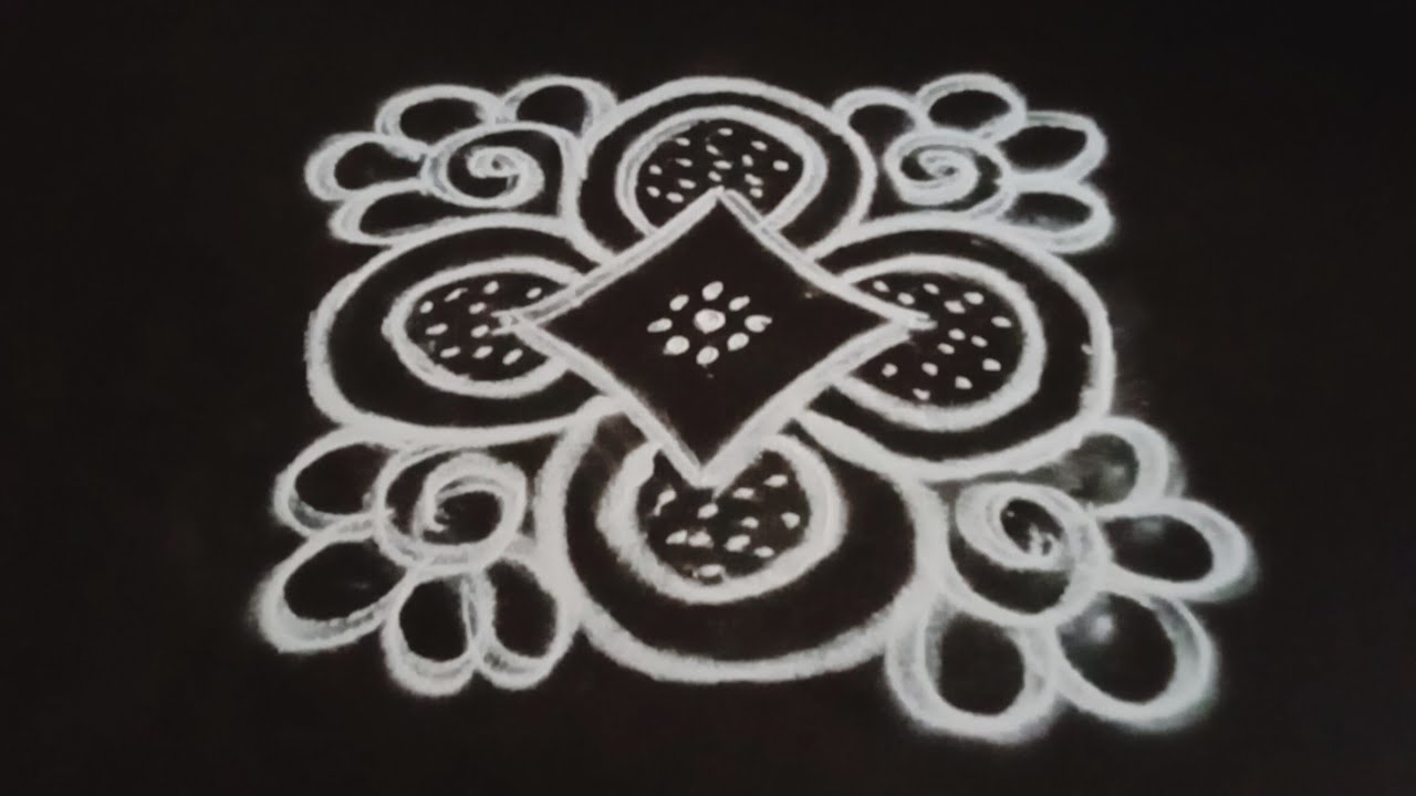 Tuesday daily kolam |rangoli kolam| kolam design| - YouTube