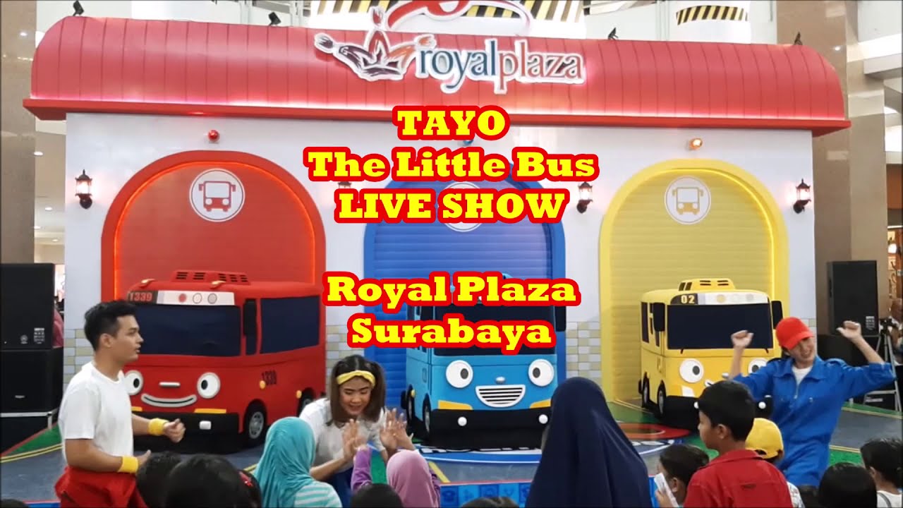 💙 TAYO the Little Bus LIVE SHOW Meet and Greet ROYAL PLAZA SURABAYA ...