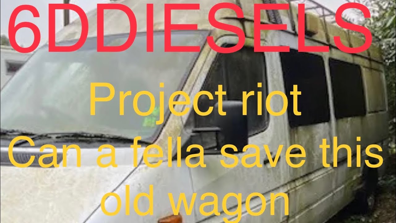 Project riot !! Saving a Mercedes riot van - YouTube