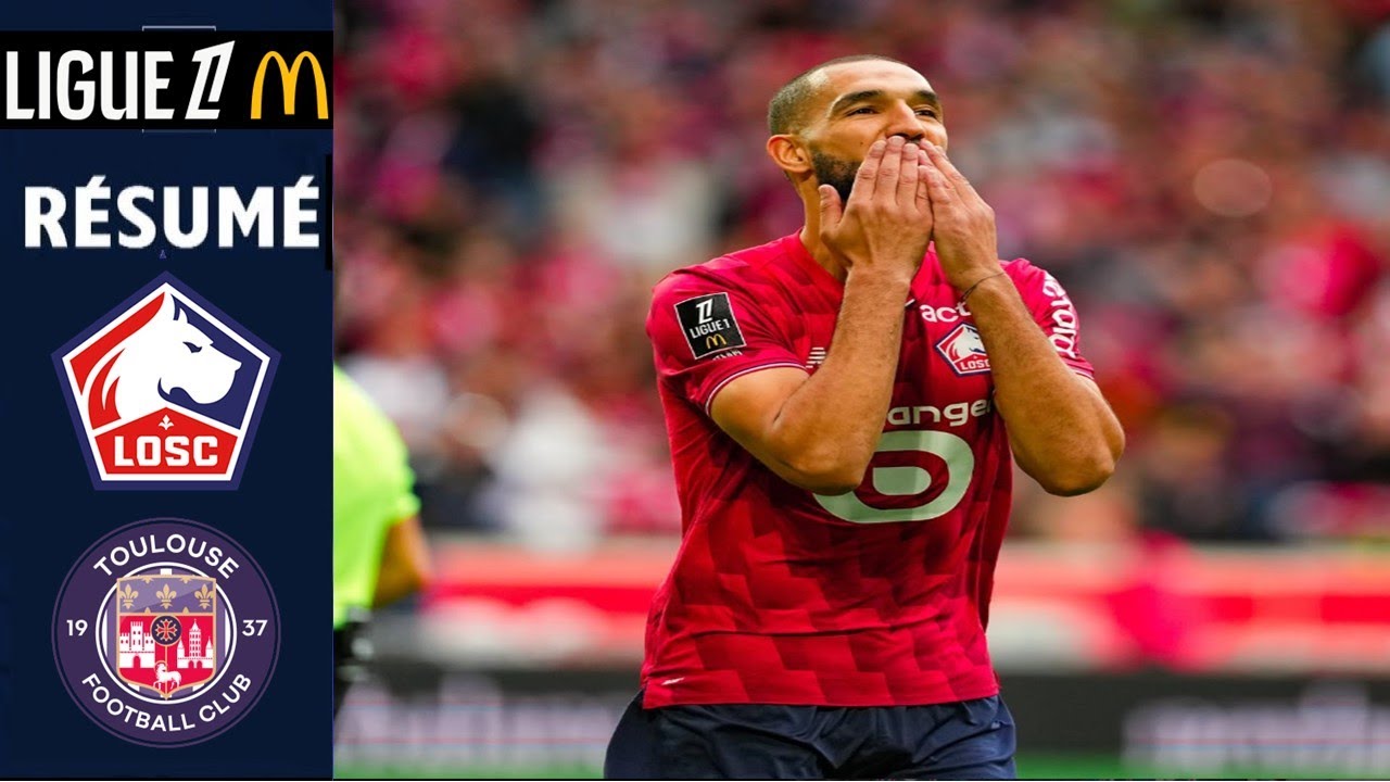 Lille OSC vs Toulouse 2-1 Résumé et Buts | Ligue 1 2025/26 - YouTube