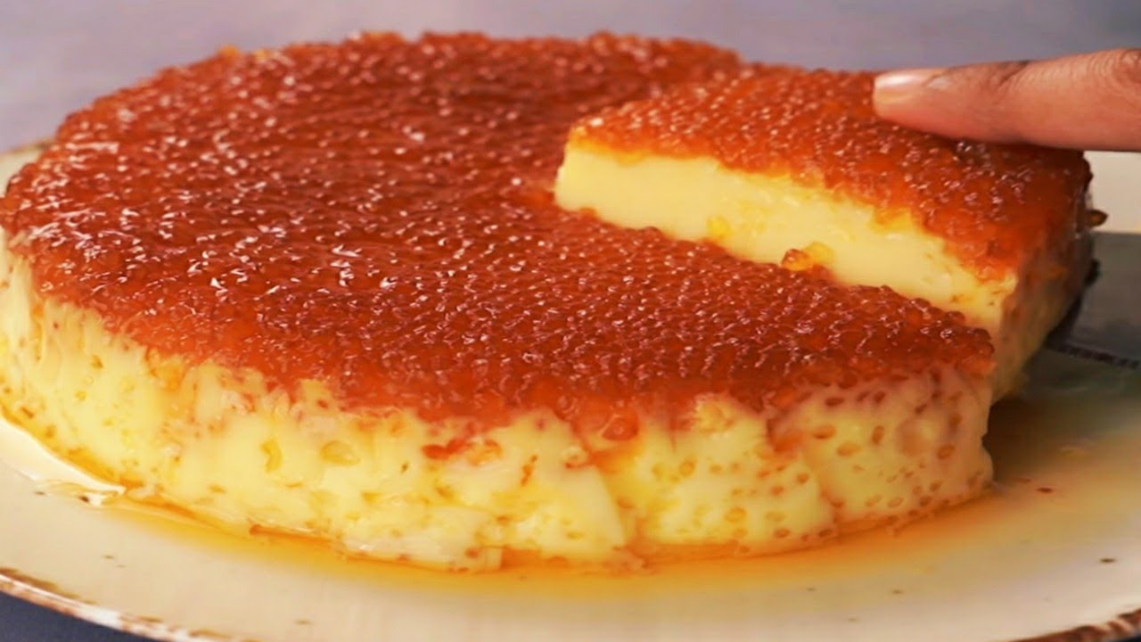 || Soft jiggly Tapioca caramel Flan|| Soft pudding recipe - YouTube